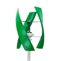 China Spiral 3KW 5000W Vertical Axis Wind Turbine Power Output 48V 96V 220V for sale