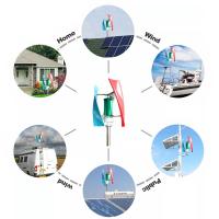 China VWAT Vertical Axis Wind Turbine 2KW 3KW 48V 96V Vertical Wind Turbine Types for sale