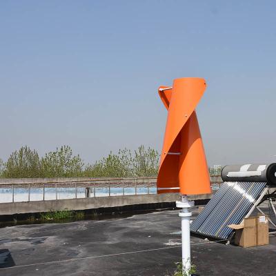 China 12V 24V Vertical Axis Wind Turbine Blade Design 600W 800W Vertical Access Turbine for sale