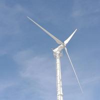 China Multi Colors Electric Wind Turbine Generator 30kw 220V AC Wind Generator Glass Fibre Blade for sale