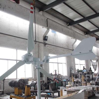 China White High Output Wind Generator 220V 70KW Whole House Wind Turbine Kit for sale