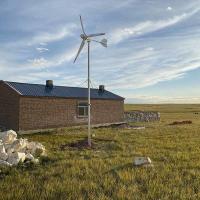 China 220V 380V Horizontal Wind Turbine Three Phase Permanent Magnet Generator For Alternative Energy for sale