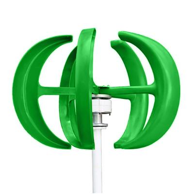 China Low Vibration Red Lantern Wind Turbine 100W 200W 12V 24V With Flange Connection for sale
