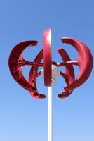 China Red Lantern IP54 Wind Turbine For Off Grid Home 200W 12V 24V Low Start Up Wind Speed for sale