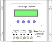 China Intelligent 500W PWM Solar Charge Controller 12V 30A IP65 Solar Panel PWM Controller for sale