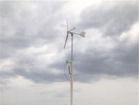 China 3KW 5KW Horizontal Wind Turbine Flange Connection Glass Fibre Blade for sale