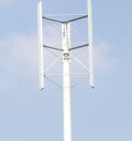 China Multi Colors 3KW Vawt Generator 3 blades Vertical Wind Turbine Generator for sale