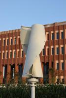 China 3 Blade Spiral Wind Turbine 12V 200W 3 Phase Vertical Spiral Wind Power Turbine Generator for sale