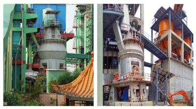 China HVM Series Vertical Bentonite Grinding Mill 1-45 t/h Capacity 55-710kw Motor Power for sale