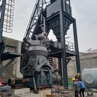China Save Electricity Vertical Grinding Mill For Limestone Stone Powder Production Line for sale