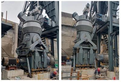 China Desulfurization Limestone Vertical Mill Production Of Cement for sale