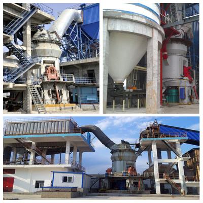 China Energy Saving Vertical Limestone Grinding Plant ISO Certificate for sale