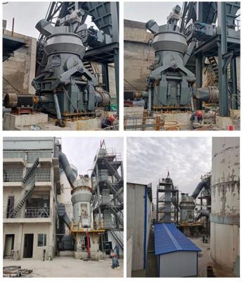 China 325 Mesh 6-80 T/H Limestone Vertical Mill Desulfurization for sale