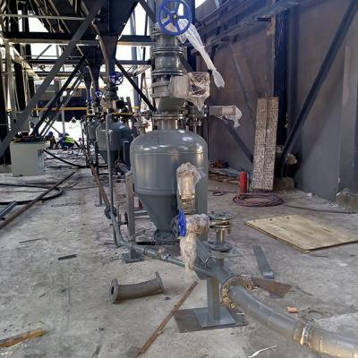 China Dense Phase Positive Pressure Conveying System Bin Pump Low Energy Consumption for sale