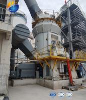 China HVM Series Calcite Vertical Grinding Machine 1-45 t/h Capacity 55-710 kW Power for Limestone Processing for sale
