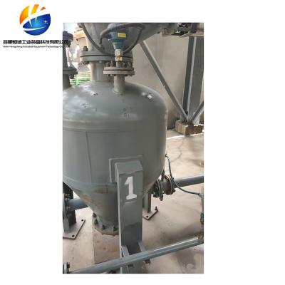 China Coal Powder Pneumatic Conveying Silo Pump 12-50 T/H Dense Phase for Long Distance for sale