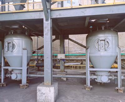 China Pneumatic Conveying System Bin Pump For Desulfurization Ash High Pressure Transport for sale