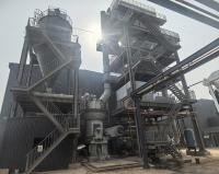 China Large Capacity Gypsum Vertical Mill HVM2500 85-100t/h High Efficiency Grinding Roller for sale