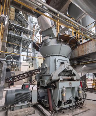 China Gypsum Vertical Roller Mill HVM2500 85-100tph High Efficiency Grinding Machine for sale