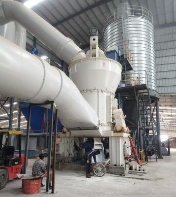 China Advanced Gypsum Vertical Mill Gypsum Powder Making Machine With Dynamic Classifier | 80-325 Mesh Adjustable for sale