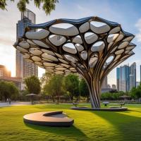 China Complete Tree-Inspired Tree  Shape SturctureShelter System - Custom Canopies, Rest Pavilions & Walkways for Premium Developments for sale