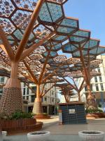 China Complete Tree-Inspired Tree  Shape SturctureShelter System - Custom Canopies, Rest Pavilions & Walkways for Premium Developments for sale