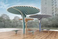 China Unique Metal Shading Structure For Civic Centers Museums Urban Landmark Projects for sale