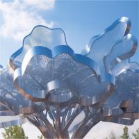 China Tree Inspired Sculptural Shade Canopy 	Art Tree Sculpture For Real Estate Hospitality for sale