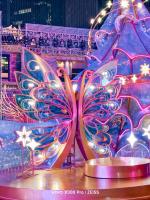 China Large-Scale Glimmering Christmas Tree Cluster - Stainless Steel Installation for Commercial Center Atriums for sale