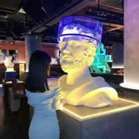 China LED Geometric Art Tree Lights, Outdoor Waterproof Lighting, Creative Commercial Street Decoration for square Night Scene for sale