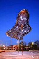 China Glowing Stainless Steel Tree - Corridor Frame with Canopy for Architectural Landscape Projects for sale