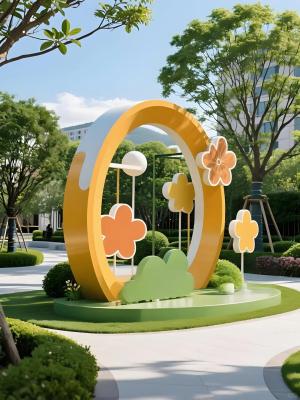 China Themed Play Sculptures For Parks Tourism Custom Whimsical Landmarks for sale