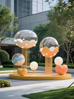China Branded Interactive Playgrounds Art Installation Colorful Art for Marketing & Engagement for sale