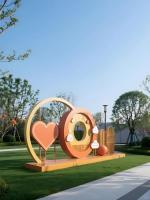 China Branded Interactive Playgrounds Art Installation Colorful Art for Marketing & Engagement for sale