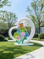 China Branded Interactive Playgrounds Art Installation Colorful Art for Marketing & Engagement for sale