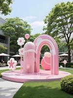 China Branded Interactive Playgrounds Art Installation Colorful Art for Marketing & Engagement for sale