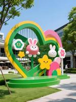 China Branded Interactive Playgrounds Art Installation Colorful Art for Marketing & Engagement for sale