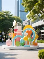 China Color-Clash Interactive Art | Increase Family Dwell Time in Commercial & Retail Spaces for sale