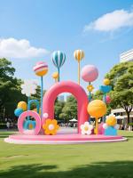China Color-Clash Interactive Art | Increase Family Dwell Time in Commercial & Retail Spaces for sale