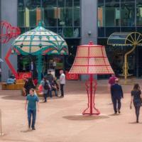 China Large Scale Illuminated Sculpture Production for Shopping Malls and Plazas for sale