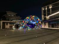 China Professional Custom Spiral Acrylic Stainless Steel Sculpture Manufacturing for Commercial Spaces for sale