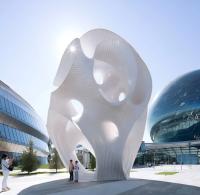 China White Stainless Composite Construction with Hollow Cut-Out Patterns for sale