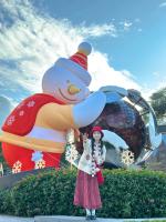 China Interactive Rotating Christmas Crystal Globe - Dynamic Stainless Steel Showpiece for Building Exterior for sale