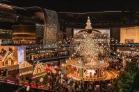 China Giant Sparkling Christmas Crystal Ball - Architectural Stainless Steel Installation for Commercial Centers for sale