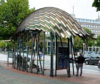 China Premium Metal Shading Canopy for Architecture Garden Mall & City Infrastructure Projects High Quality Metal Crafts for sale