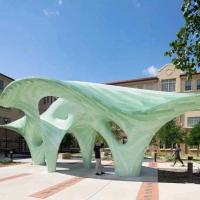 China Sculptural Stainless Steel Canopy for Urban Landscaping Garden & Commercial Projects for sale