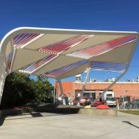 China Architectural Irregular Metal Canopy for City Square Mall & Government Building Projects Premium Metal Crafts for sale