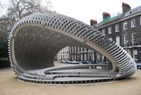 China Modern Artistic Weather Canopy - Custom Stainless Steel Sculptural Shelter for Plaza Entrances & Building Facades for sale