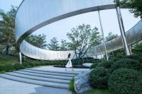 China Stainless Steel Art Canopy for Public Spaces Weathering Steel, Rustic Industrial Aesthetic for Urban Projects, Rooftop Gardens for sale