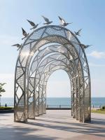China Metallic Stainless Steel Turnkey Architect Sculpture For Architects Developers for sale